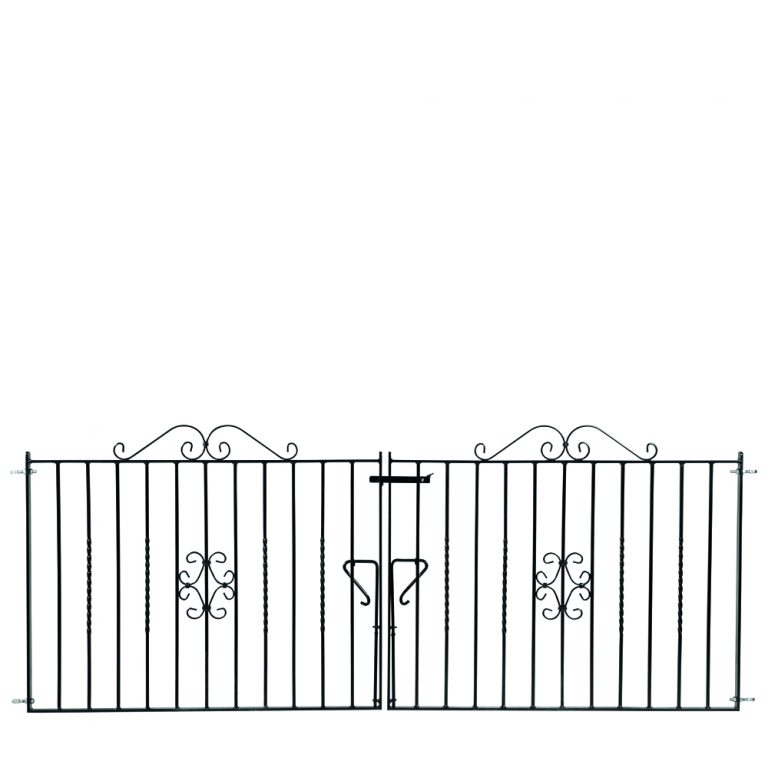 Double Metal Gates | Wrought Iron Double Gates