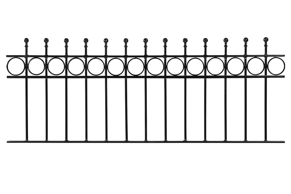 Whalley Wall Top Railing | SL Wrought Iron