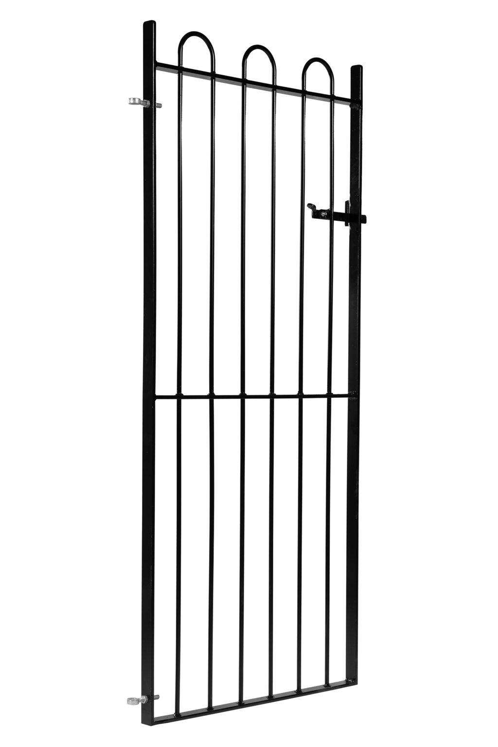 Longridge Galvanised Tall Side Gate | SL Wrought Iron